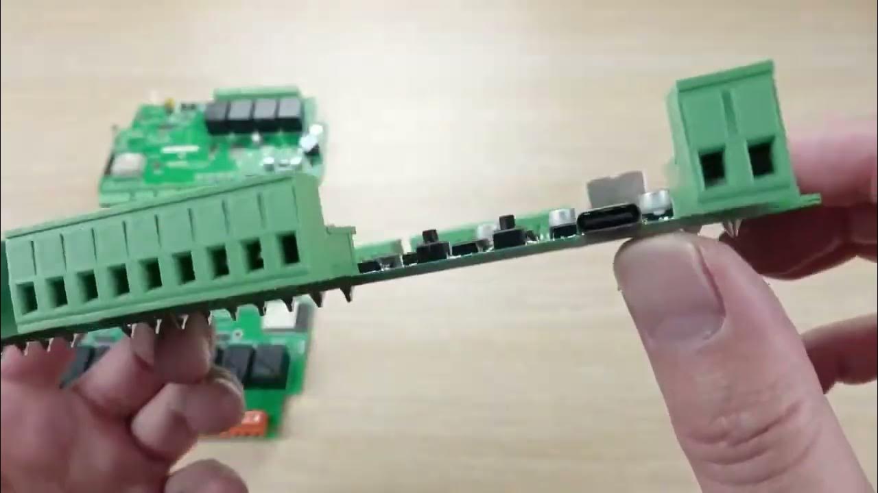 A16 ESP32 ESPHome Program Development Board Home Assistant - YouTube