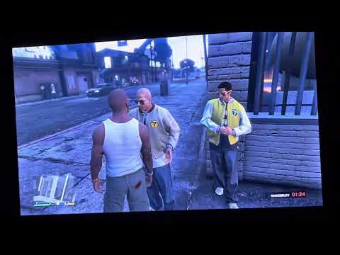 GTA 5 Taunting Gang members as Franklin