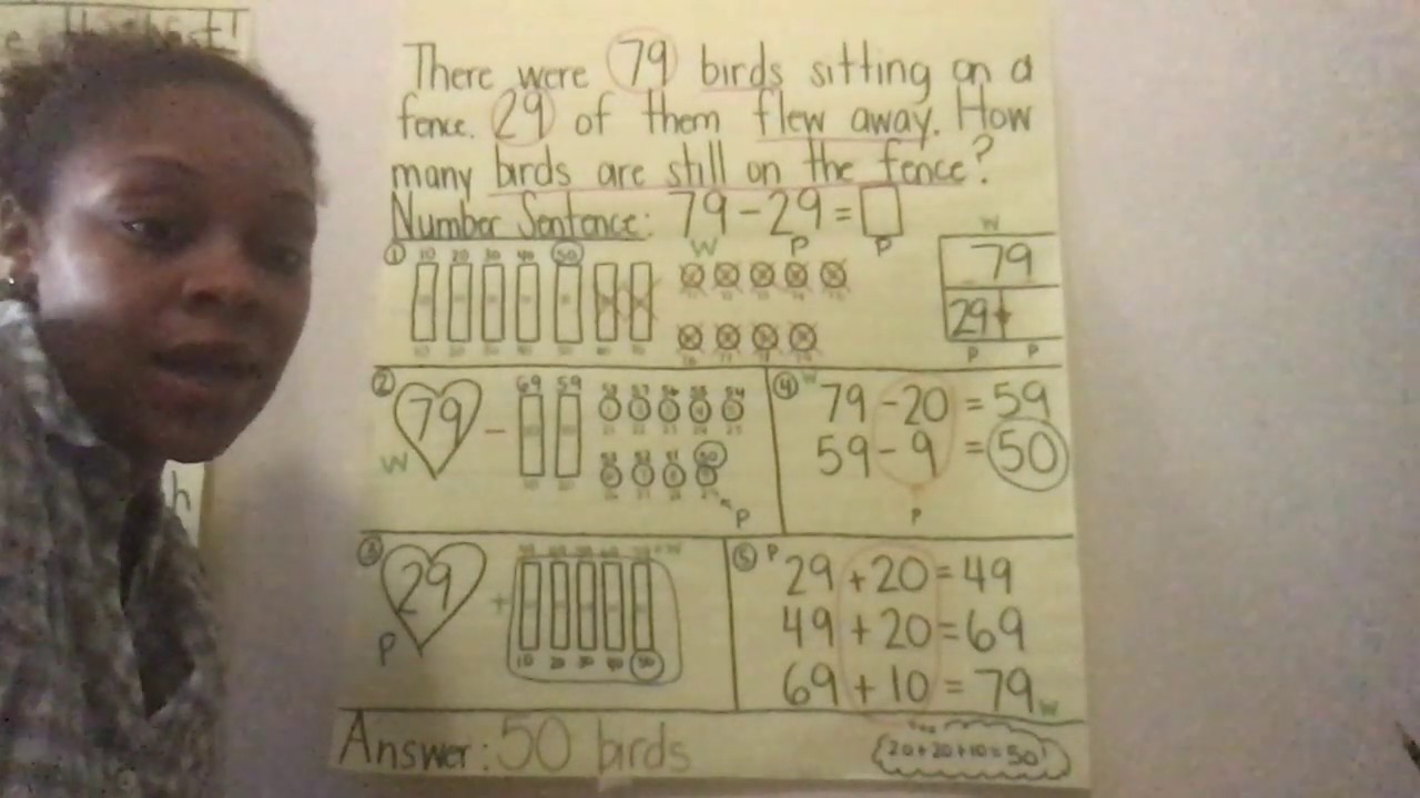 Week of May 4, 2020 | SCU Story Problem 1st Grade | CGI Math - YouTube