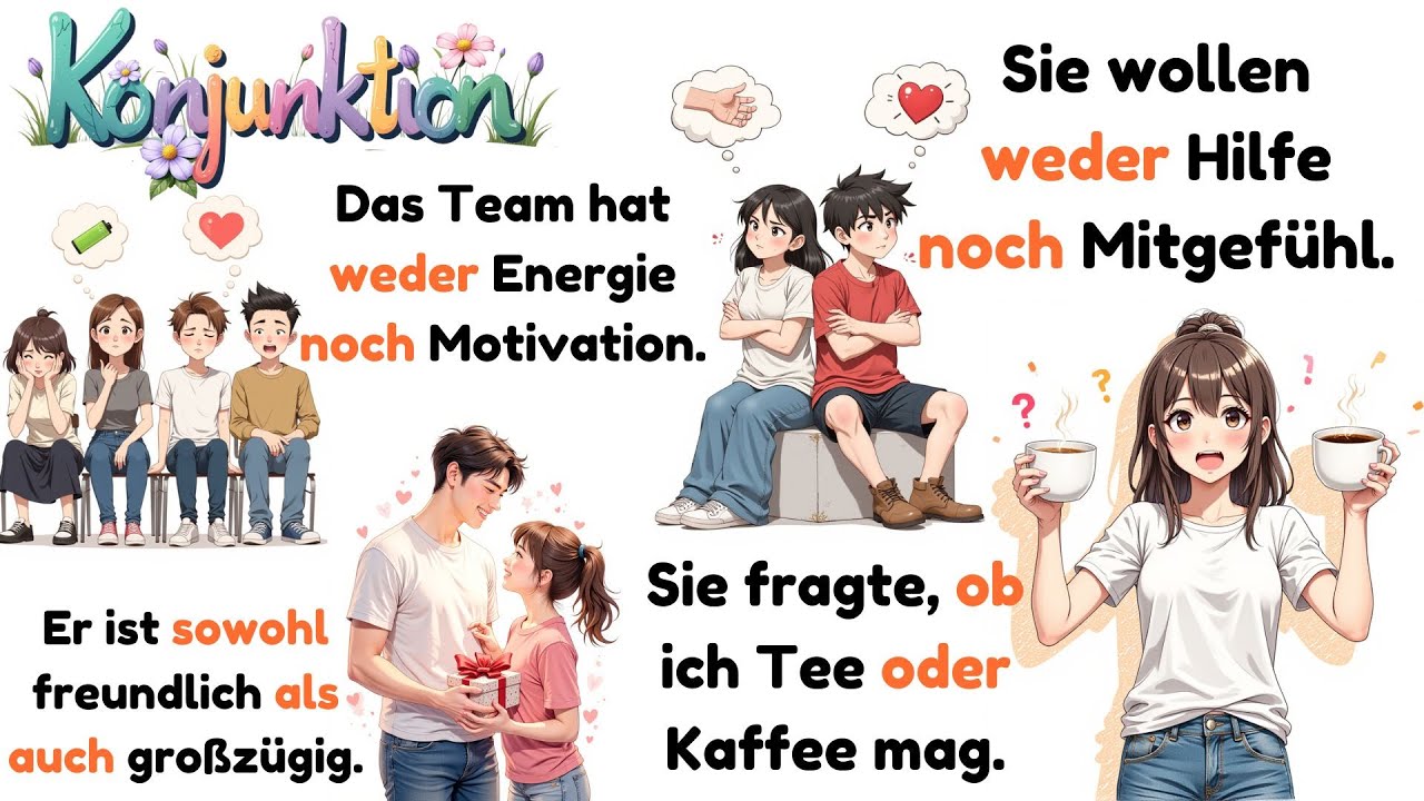 German Conjunctions Made Simple: Elevate Your Language Skills! 🗣️ - YouTube