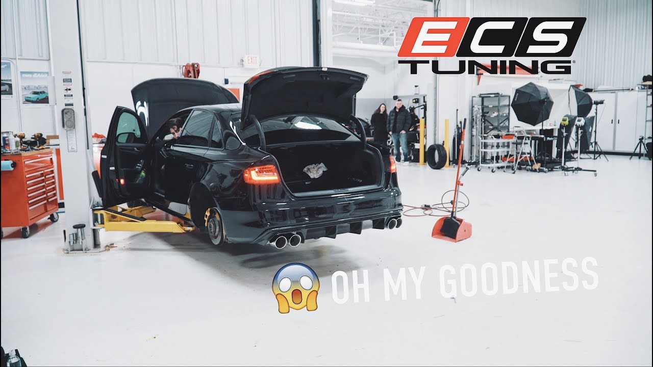 I WENT TO ECS TUNING FOR THIS LOUD EXHAUST... - YouTube