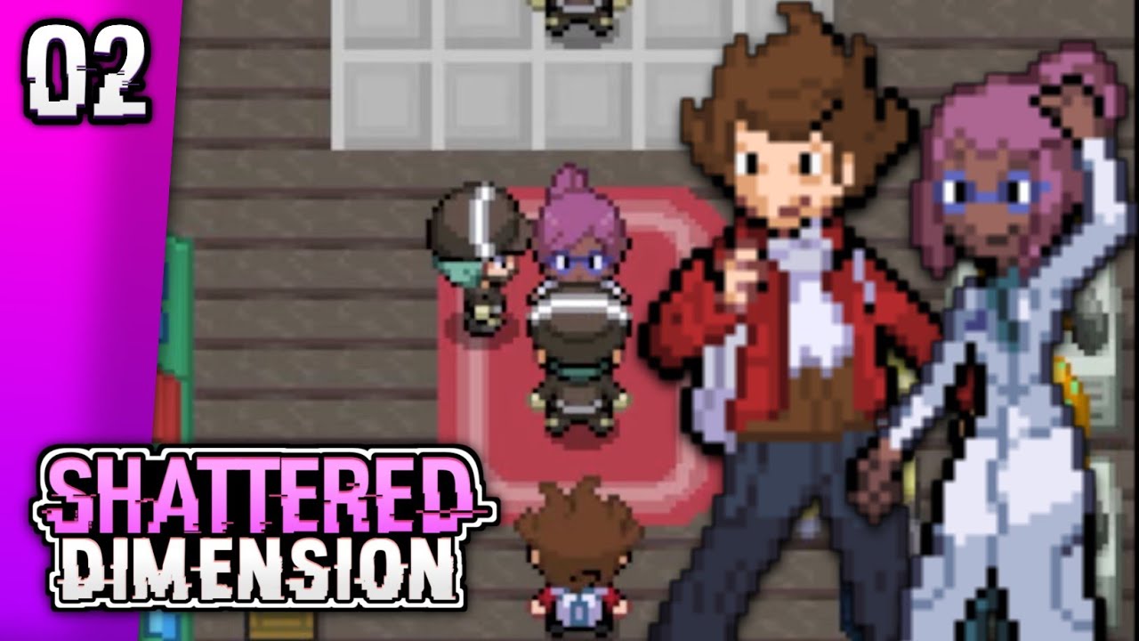 Pokemon Shattered Dimension Part 2 | Flocon Town , Team Distorsion ...