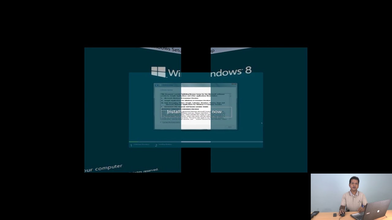 Windows setup 8 & 8 1 by Nasir - YouTube