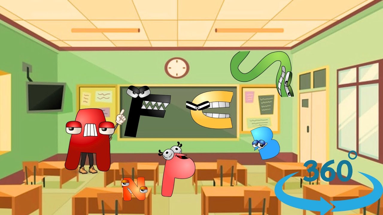 The Adventures of Alphabet lore at School - YouTube
