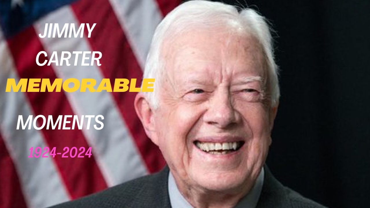 Former President Jimmy Carter Memorable Moments - YouTube