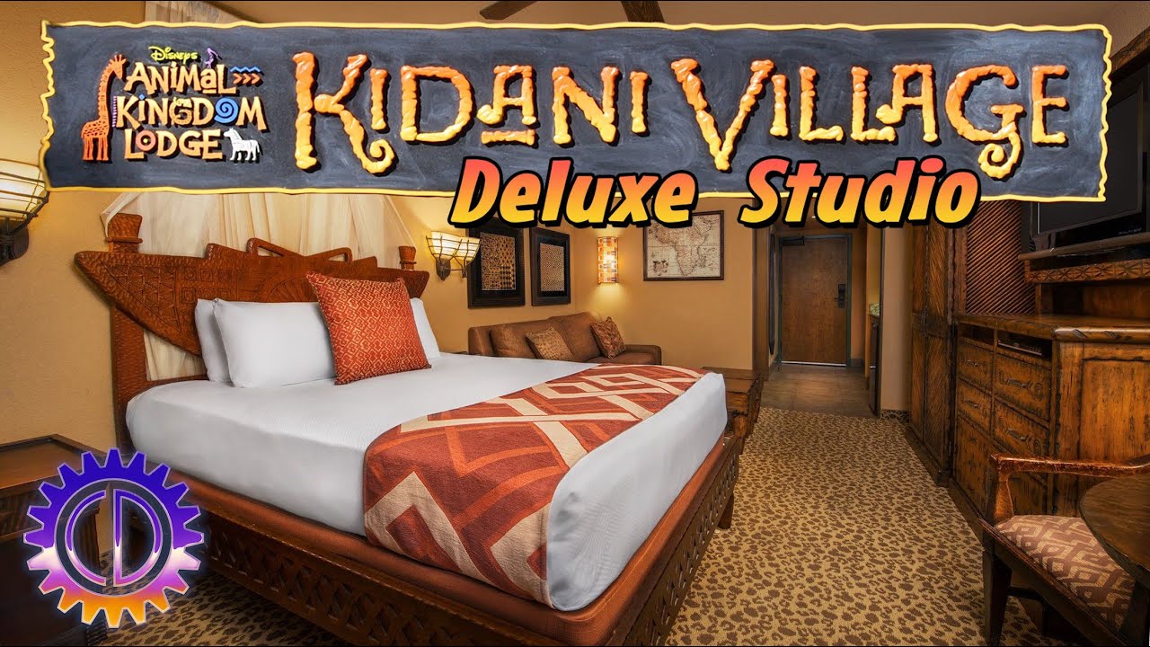 Kidani Village DVC Deluxe Studio Tour & Review | Animal Kingdom Lodge ...