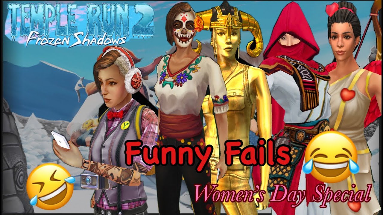 Temple Run 2 Frozen Shadows Funny Fails Women's Day Special | Temple ...