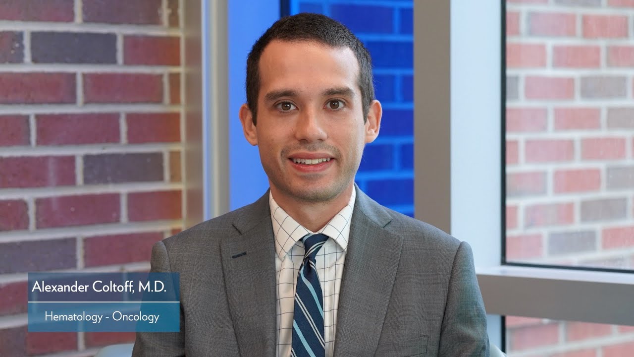 Alexander Coltoff, M.D., Hematology-Oncology, Hollings Cancer Center - MUSC Health - YouTube