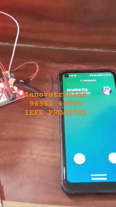 object detection with call notification using arduino GSM - YouTube