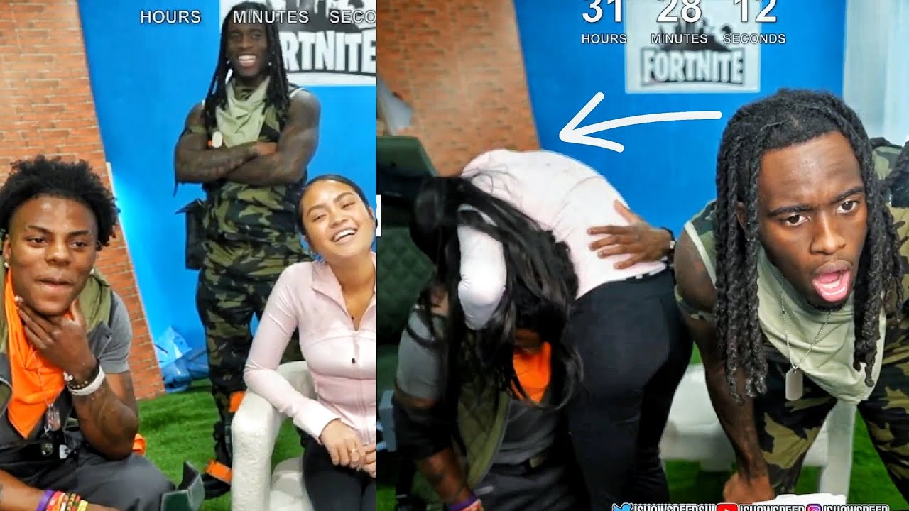 Ishowspeed brings his girlfriend to the stream for the first time 😲 ...