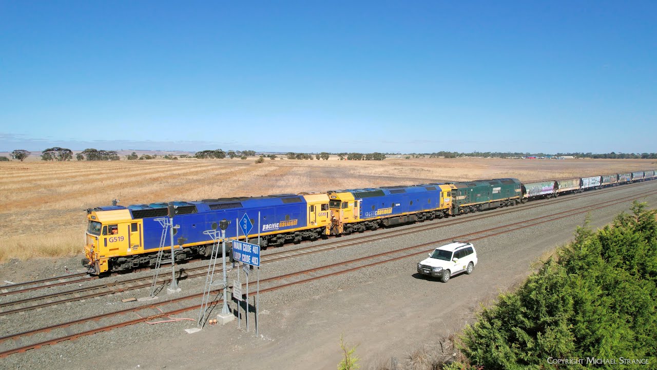 7734V Pacific National Standard Gauge Grain Train: G Class Diesel ...