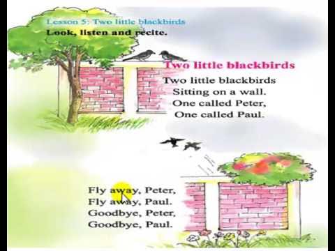 unit1 lesson5 : Two little black birds - YouTube
