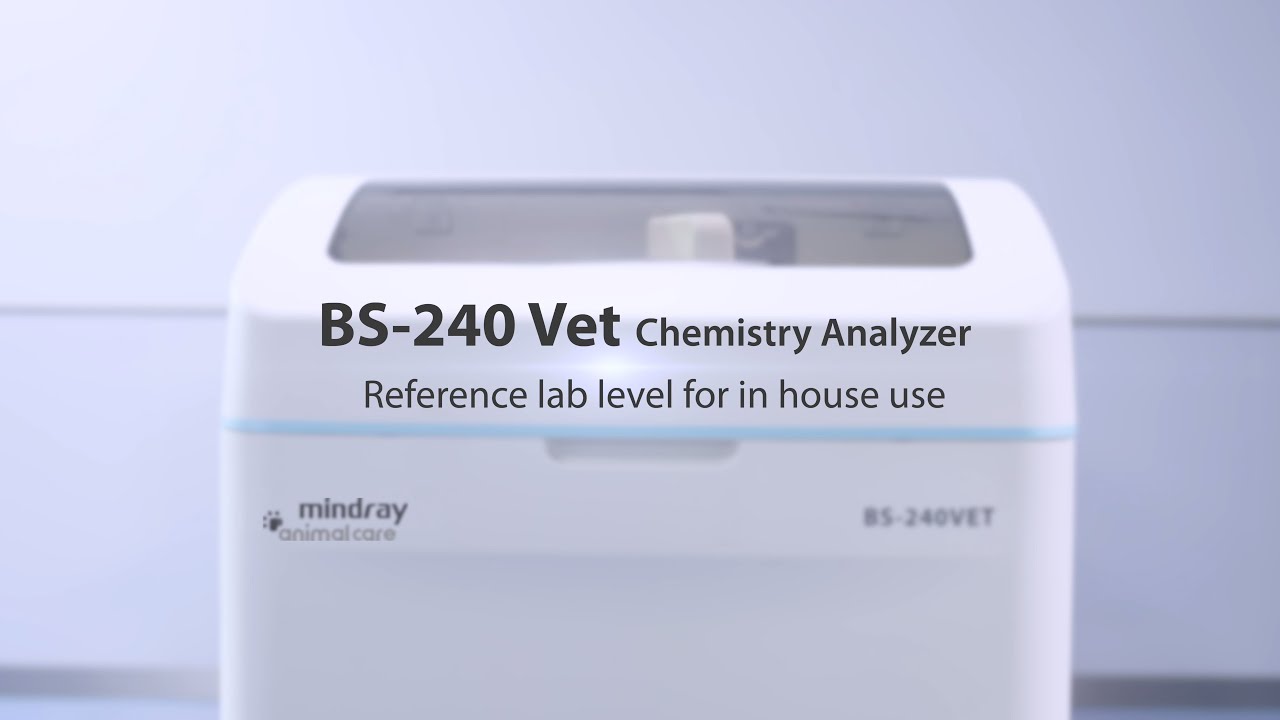 BS-240Vet Chemistry Analyzer, Reference lab level for in-house use ...