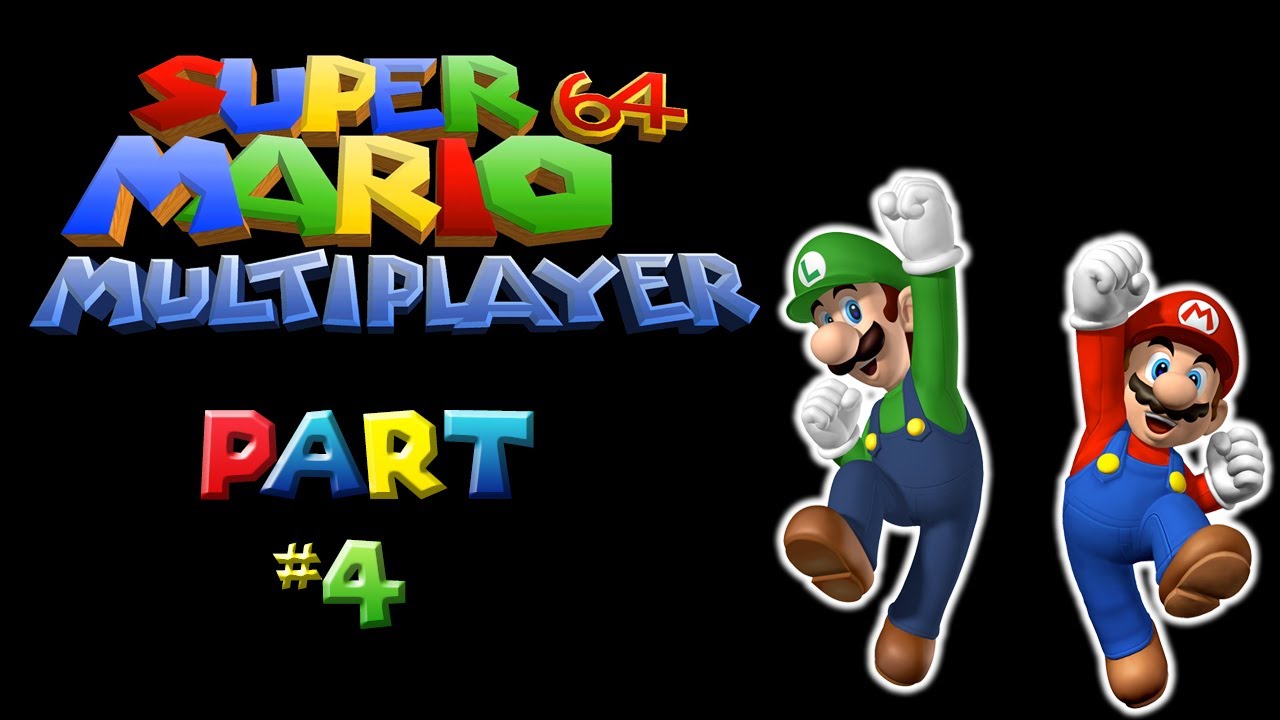 Super Mario 64 Multiplayer - Part 4 - Drowning in Quicksand - YouTube