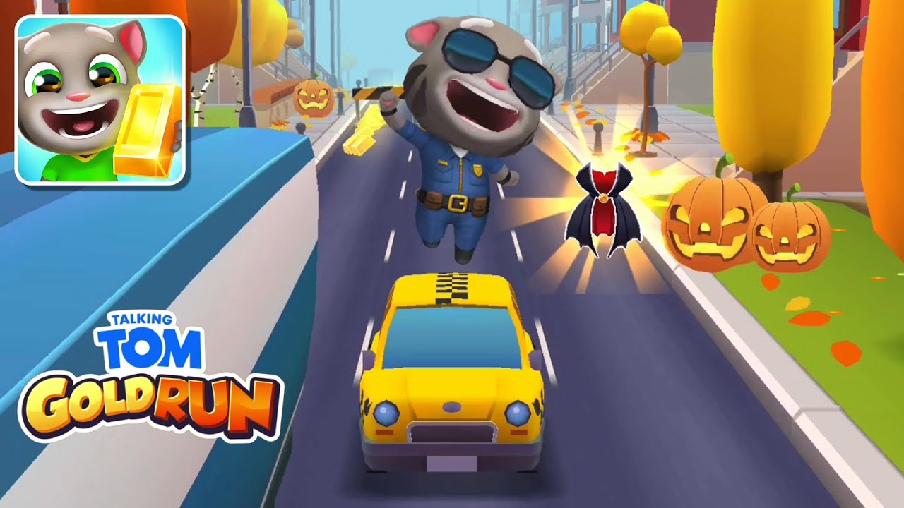 Get Ready For A Street Jam Halloween With Talking Tom Gold Run's ...