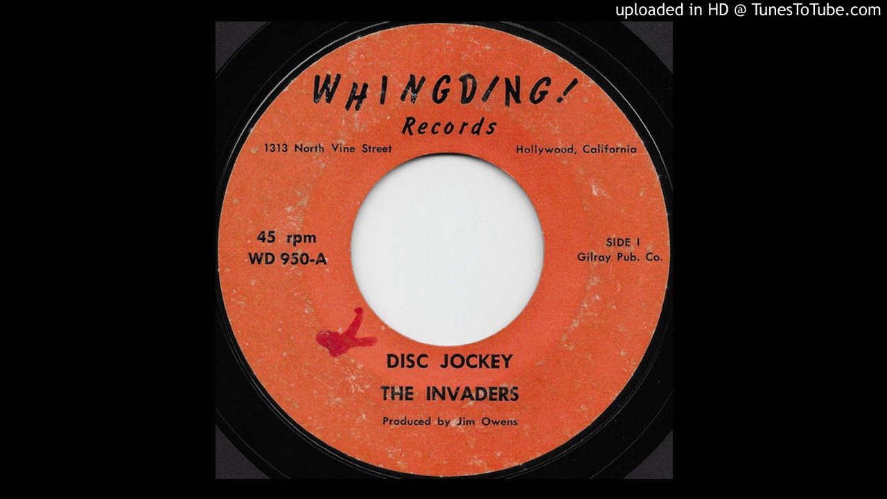 THE INVADERS disc jockey - YouTube