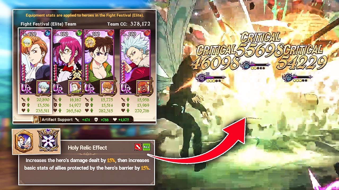 FESTIVAL KING *HOLY RELIC* IS ONE OF THE BEST PVP RELICS?! (PvP ...