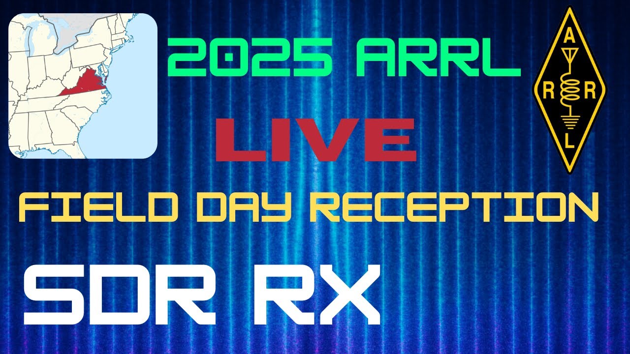 2025 ARRL Field Day Reception - LIVE - YouTube