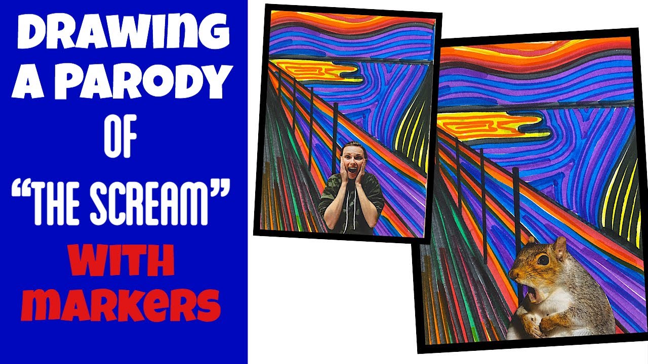 The Scream Munch Parody