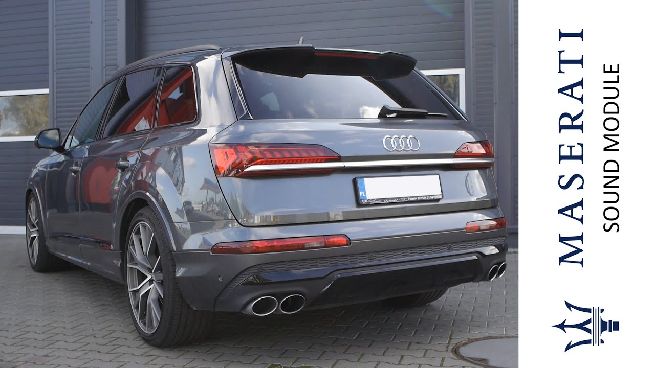 Audi SQ7 Active Sound Upgrade Module | Sound Booster - Aktywny Wydech ...