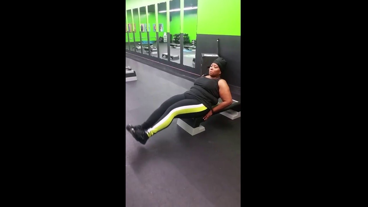 Bench - Leg Raises - YouTube
