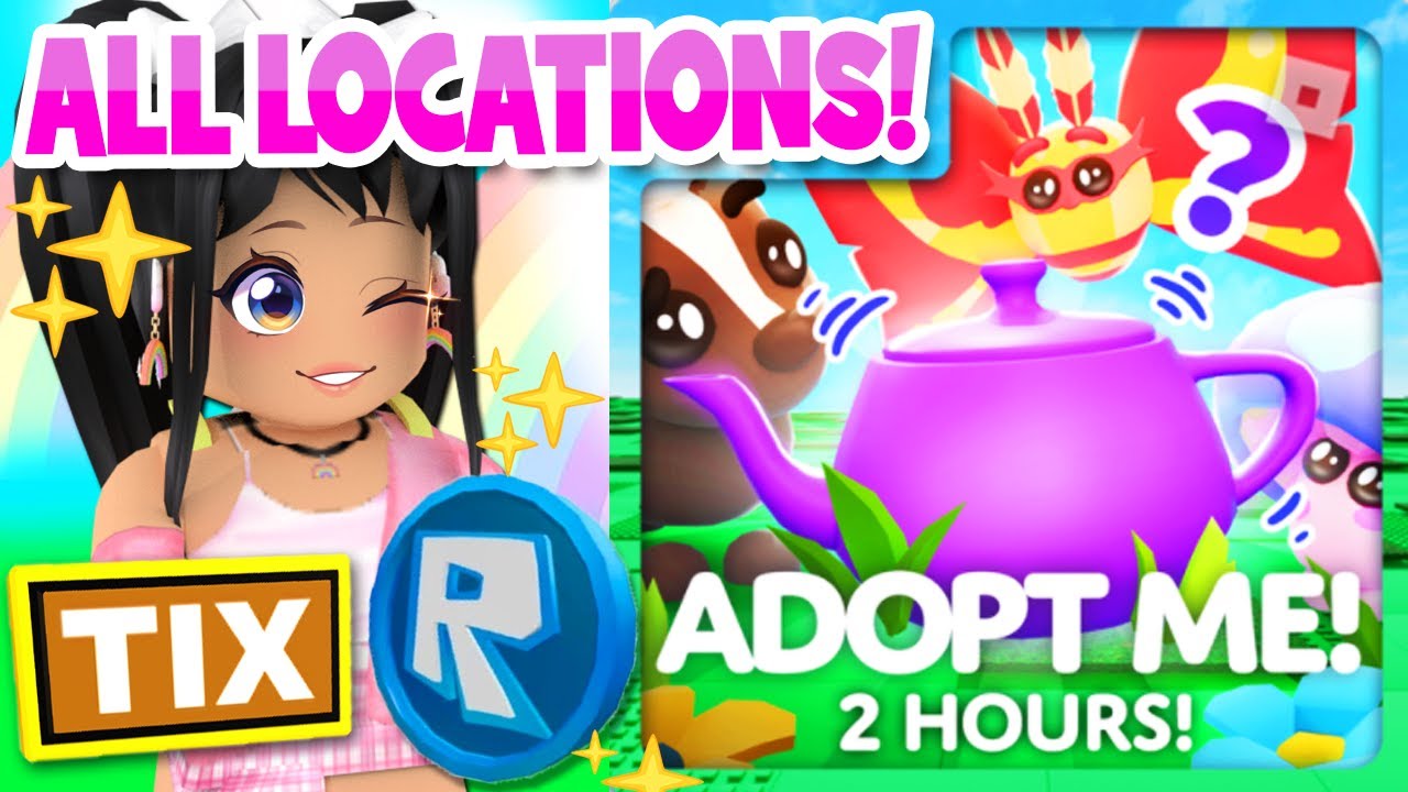 HOW TO GET ALL 5 TOKENS & 10 TIX In Adopt Me Classic Event! Roblox ...