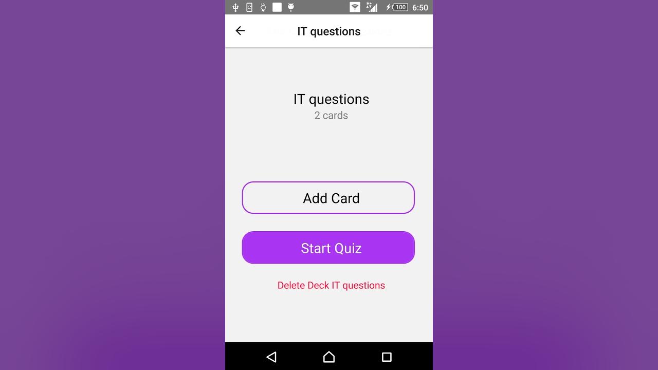 Mobile Flashcards (Udacity React Nanodegree Project) - YouTube