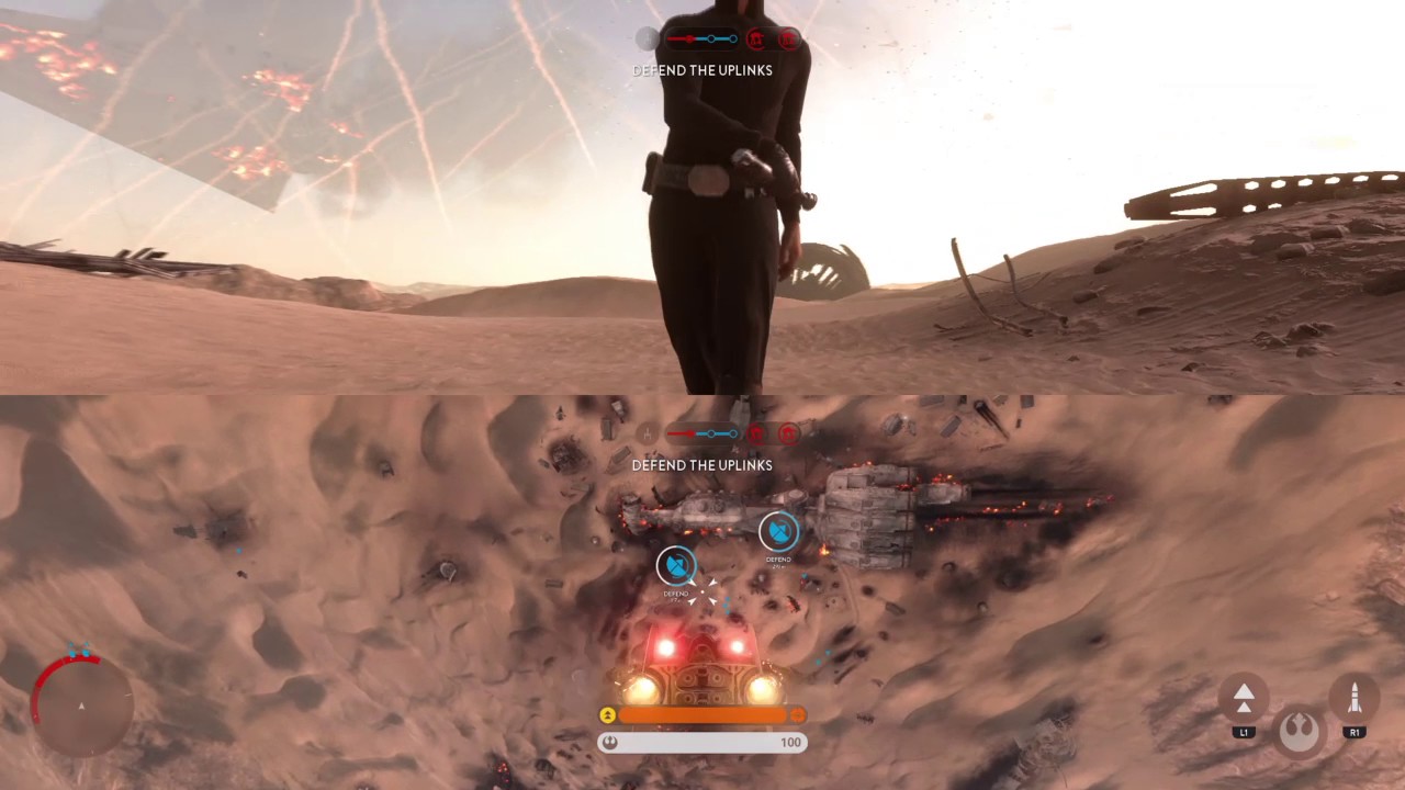 STAR WARS™ Battlefront™ Dark Beast & Hyper Death God Vs. The Empire ...