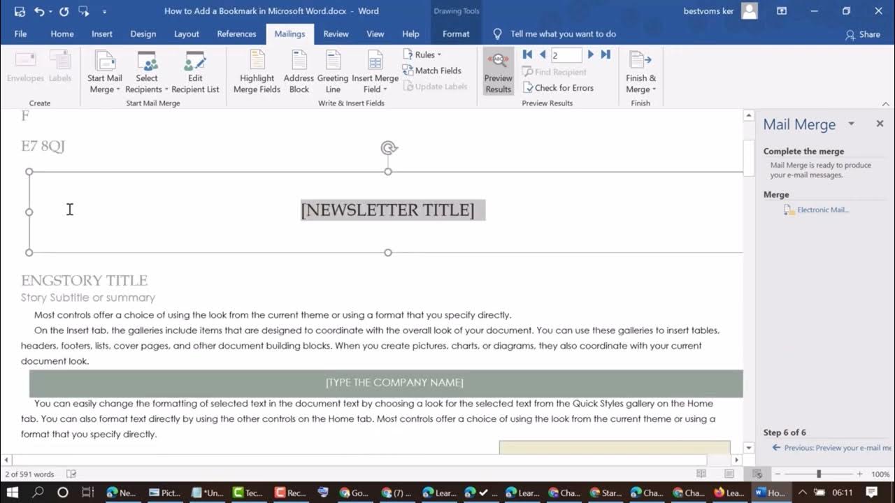 Microsoft Word Tutorial for Beginners [Part -1] - YouTube