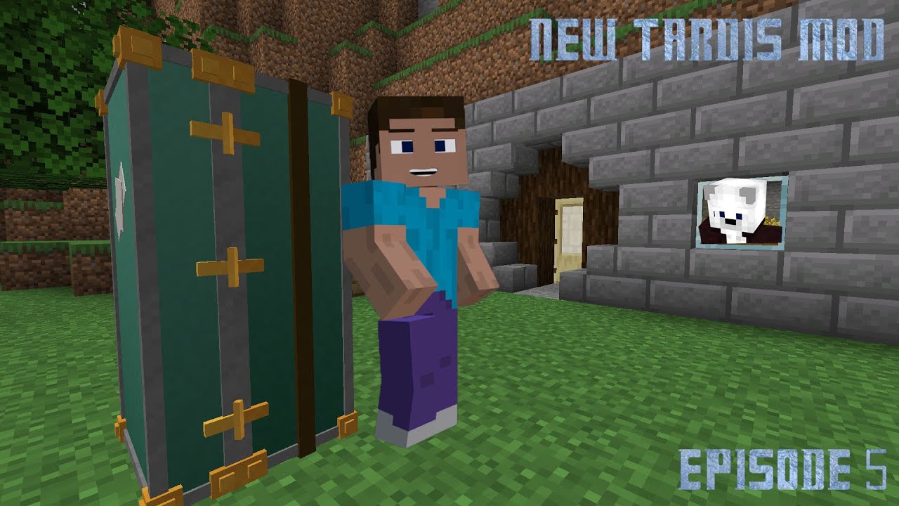 New TARDIS Mod Survival | Episode 5: Jason Gets a TARDIS + Vanilla ...