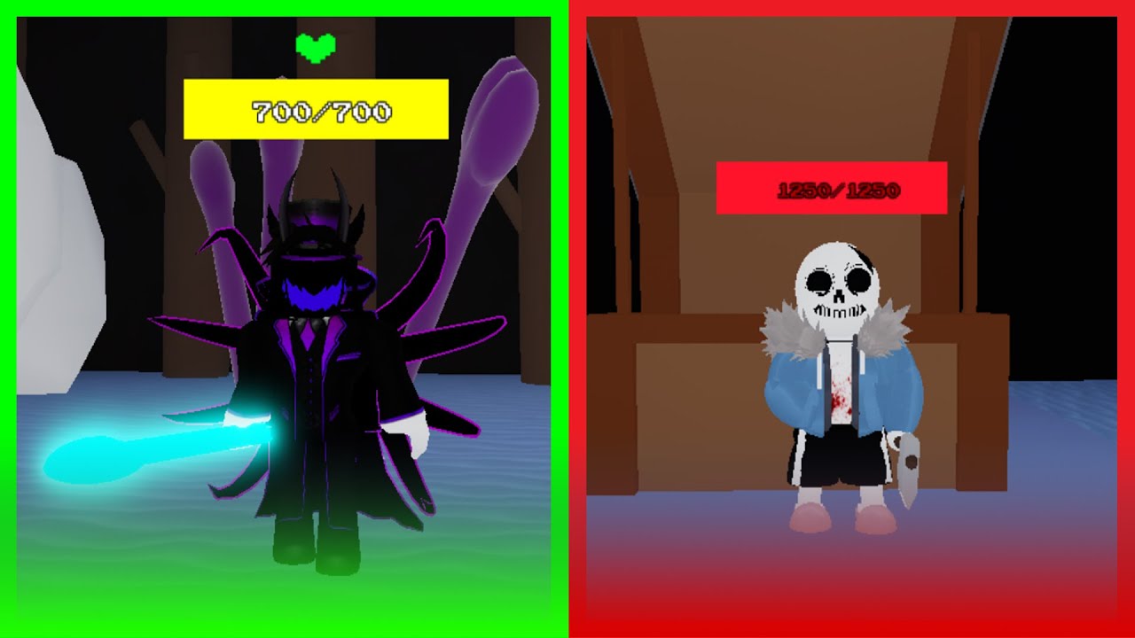 Undyne Spear Combo & Horror Sans (Rework) [Showcase] [Undertale ...