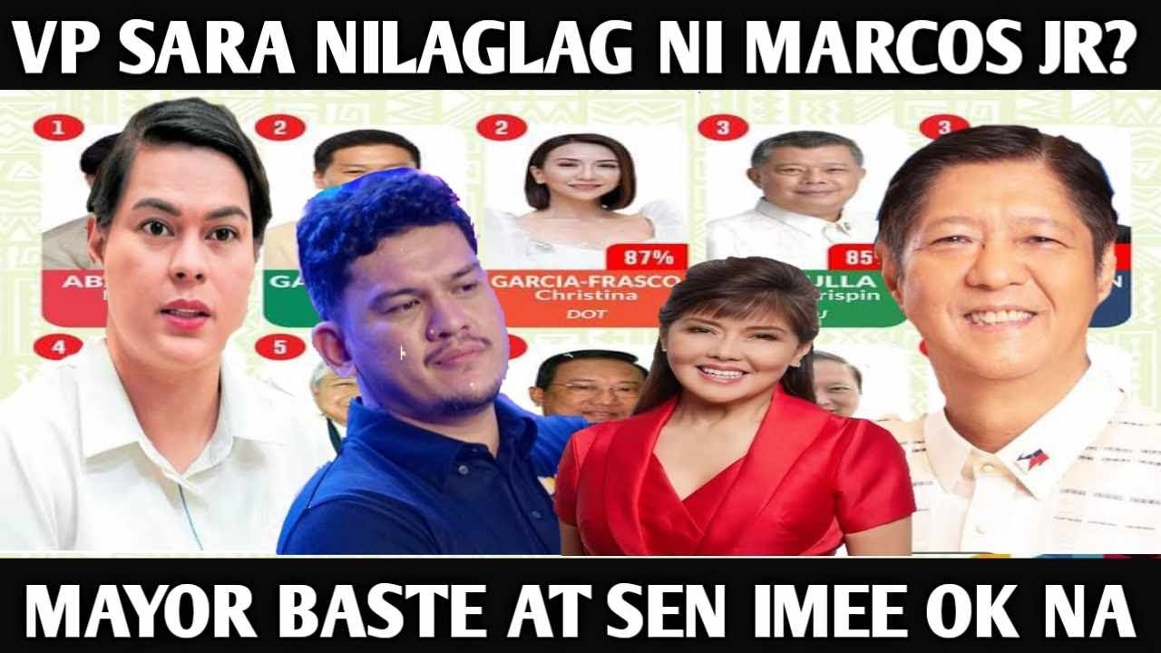 VP INDAY SARA NILAGLAG NI MARCOS JR?SEN IMEE AT MAYOR BASTE NAGUSAP NA ...