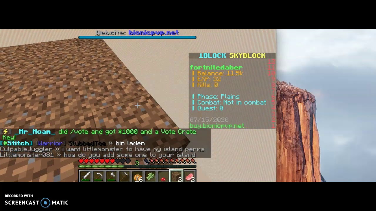 Minecraft 1 block skyblock [EP1] - YouTube