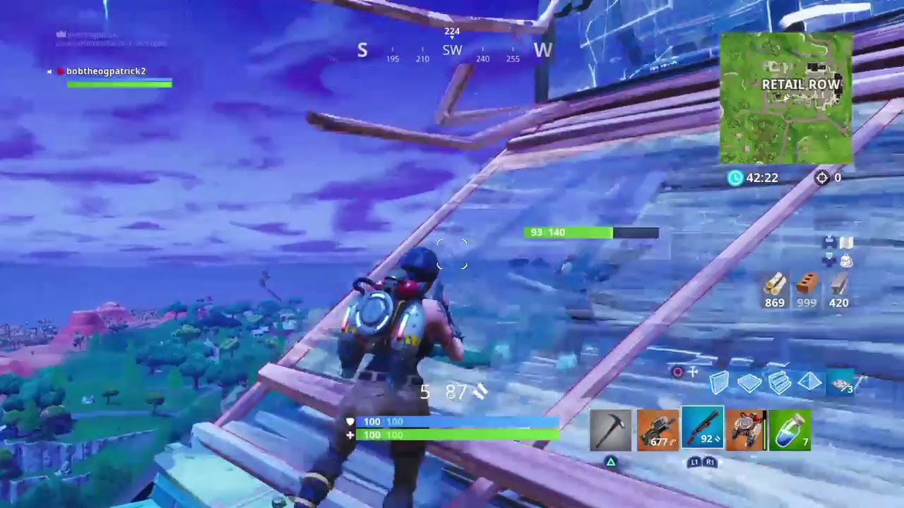 Fortnight game play - YouTube