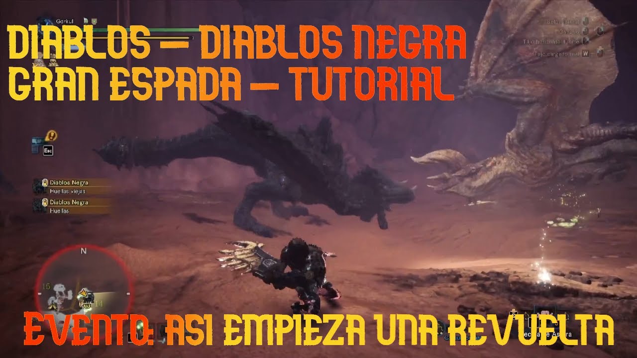 DIABLOS - DIABLOS NEGRA - Tutorial Gran espada - Evento así empieza una ...
