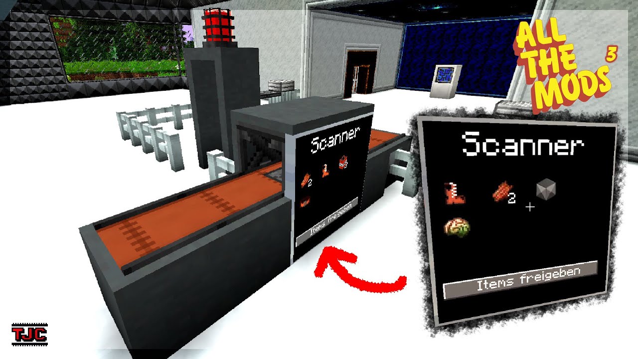 Sicherheitskontrolle mit ITEM SCANNER - ATM3 Ep. 072 - YouTube