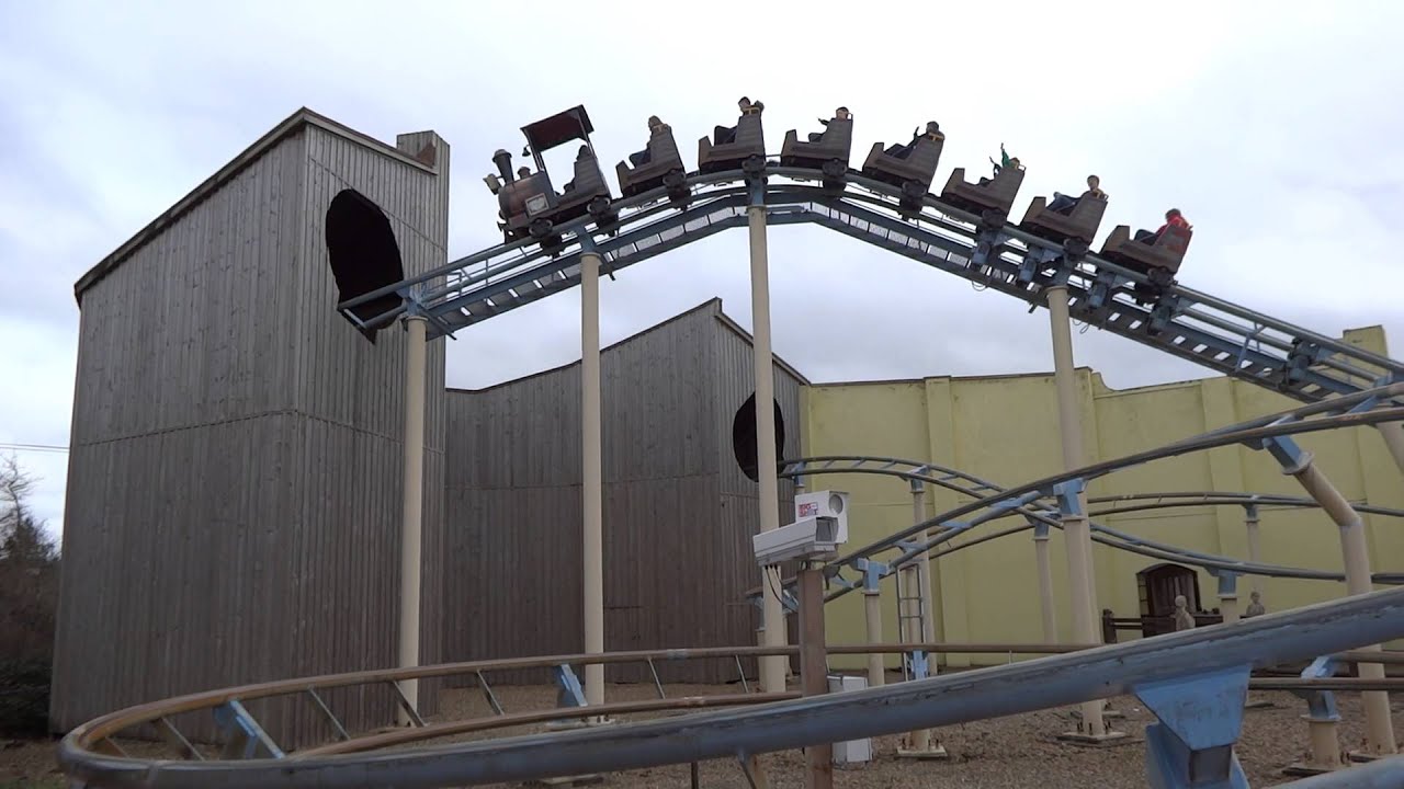 Maximus coaster at Crealy Devon - YouTube