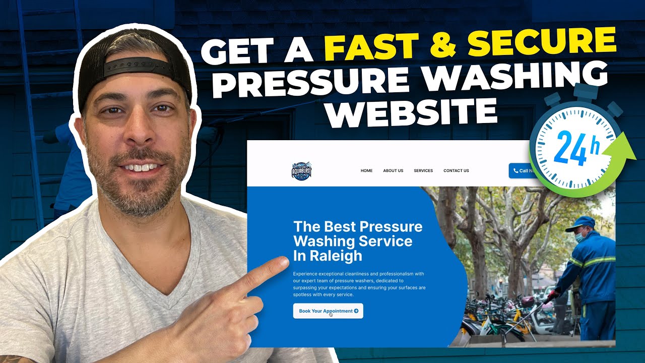 Pressure Washing Websites | Power Washing Website Designer | Website ...