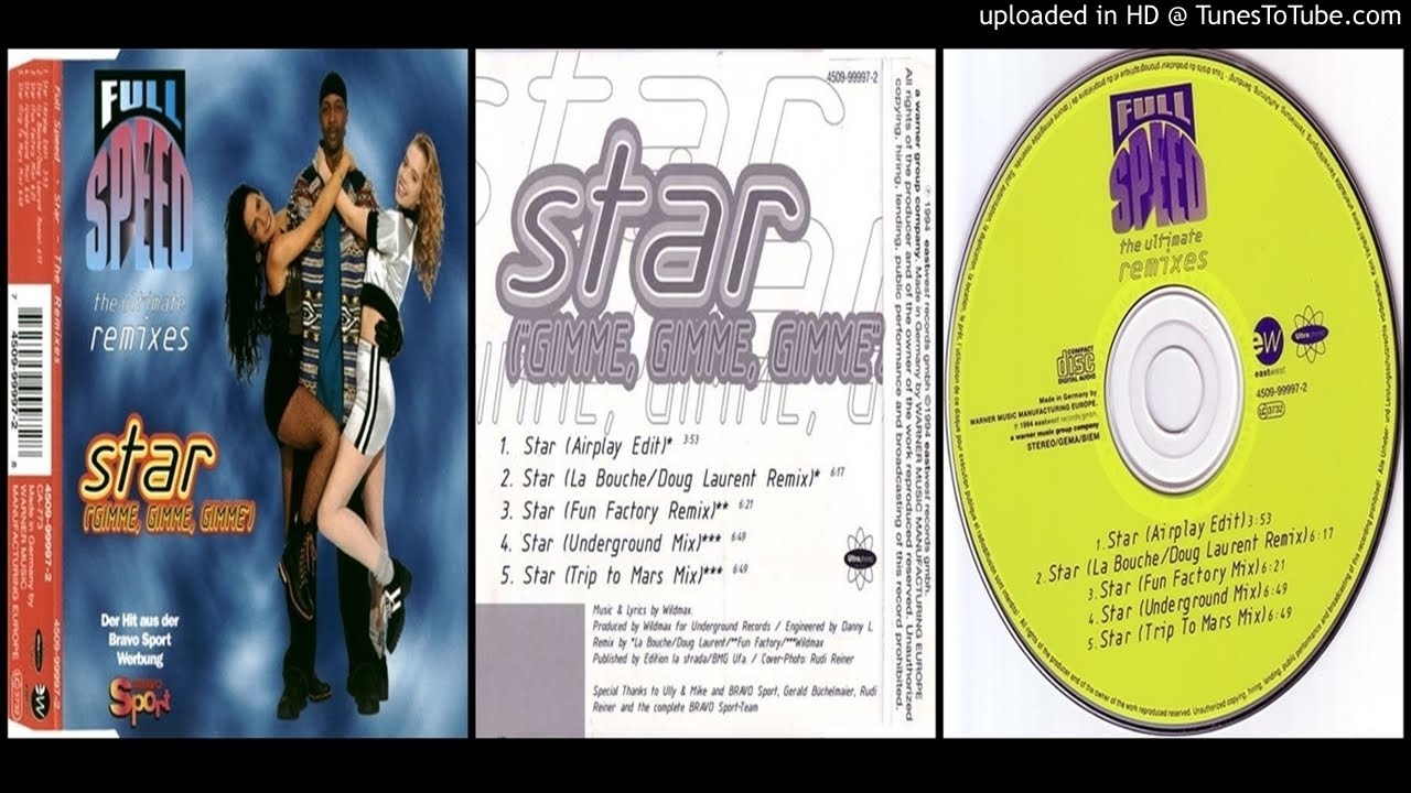 Full Speed – Star (Gimme, Gimme, Gimme) (Fun Factory Remix – 1994 ...