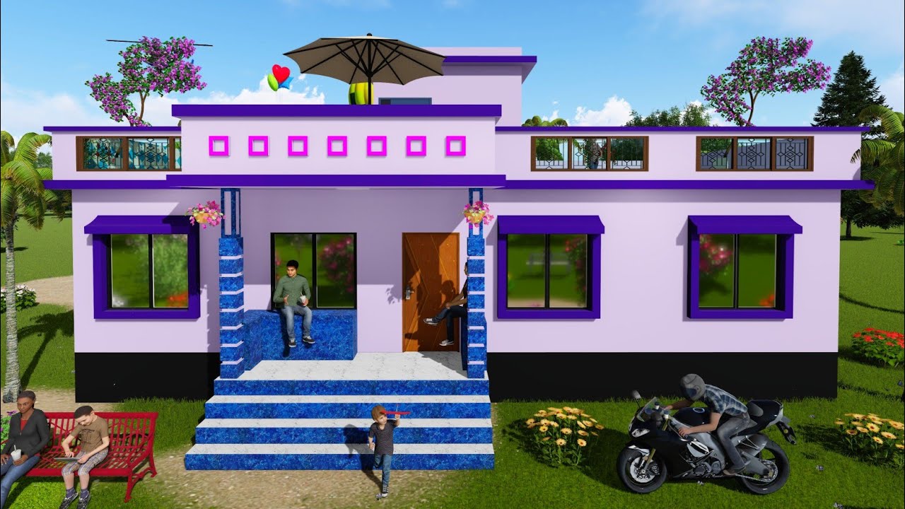 3 bedroom house design bangladesh 2023 | 3 bedroom duplex house design ...