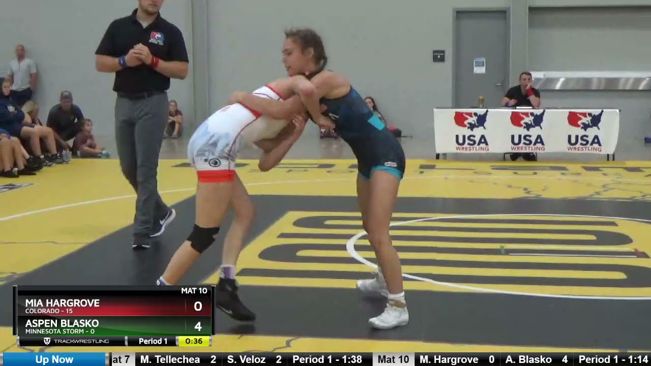 [boutNo] 100 Mia Hargrove Colorado Vs Aspen Blasko Minnesota Storm ...