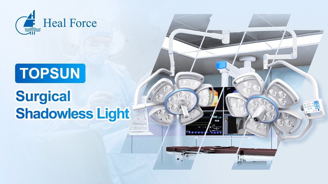 Heal Force TopSUN Surgical Light Product Introduction - YouTube
