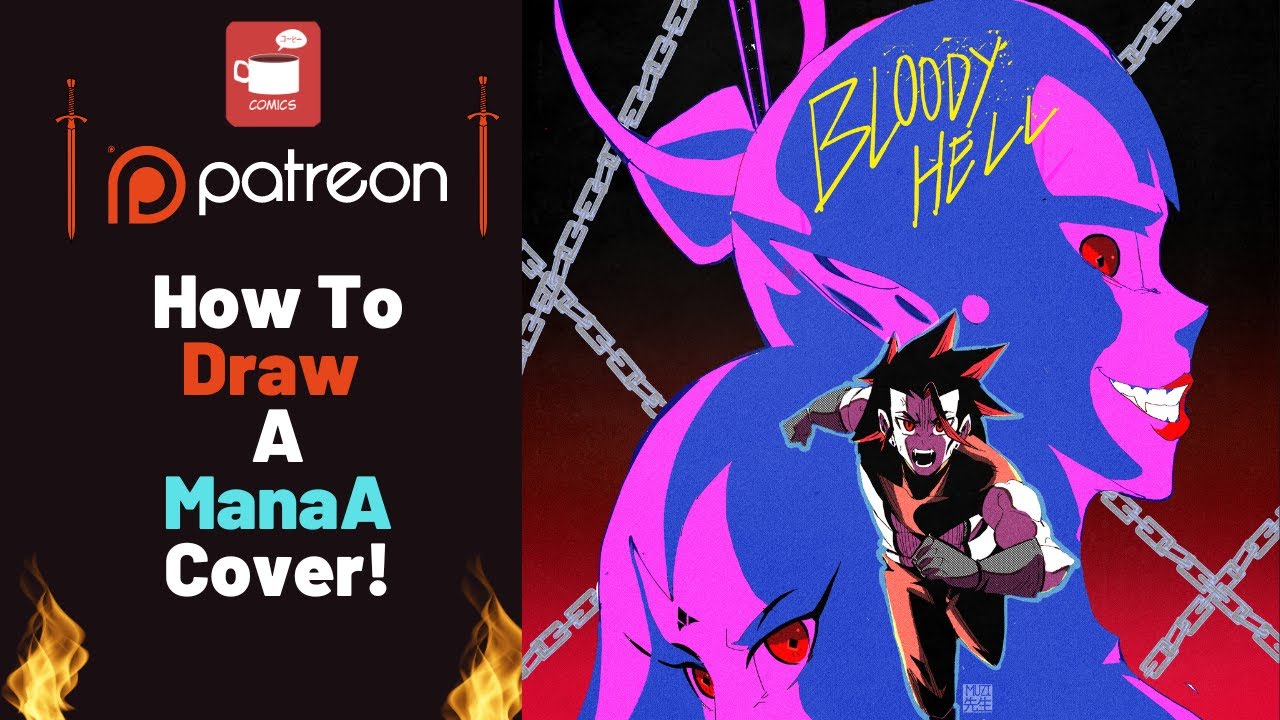 How To Draw A ManaA Cover! - YouTube