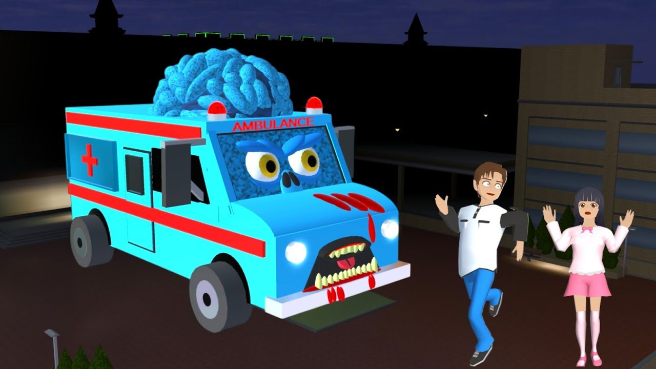 There's Horror Secret Place Car Ambulance Head Brain Eater Haunted Yuta ...