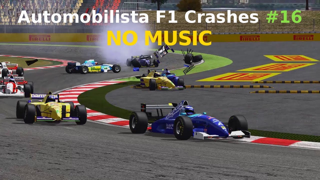 Automobilista Formula 1 Crashes #16 NO MUSIC - YouTube