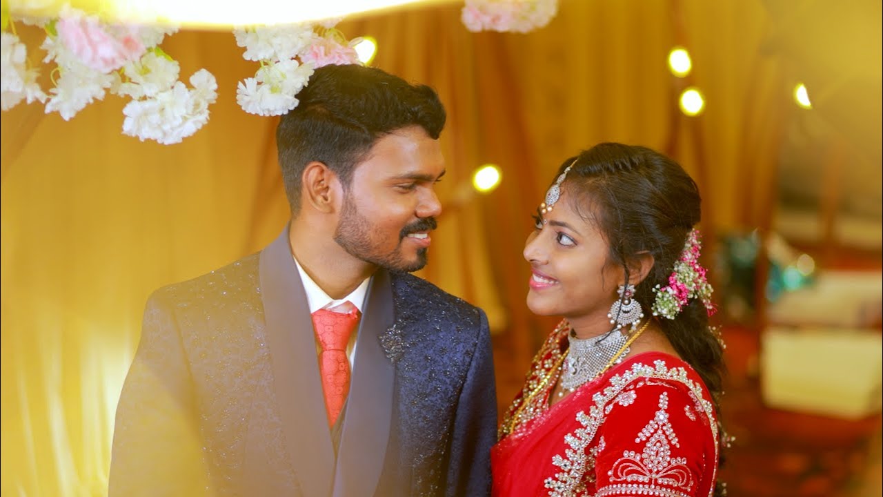 Cinematic Reception Highlights | Rajkumar ️Keerthana | D2_Studios - YouTube