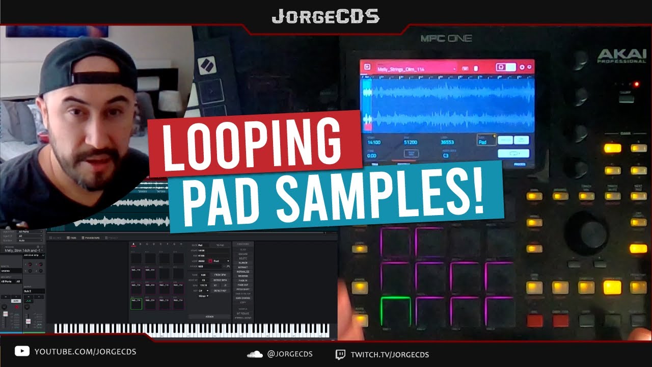MPC TIPS - How to Chop and Loop Pad Samples - YouTube