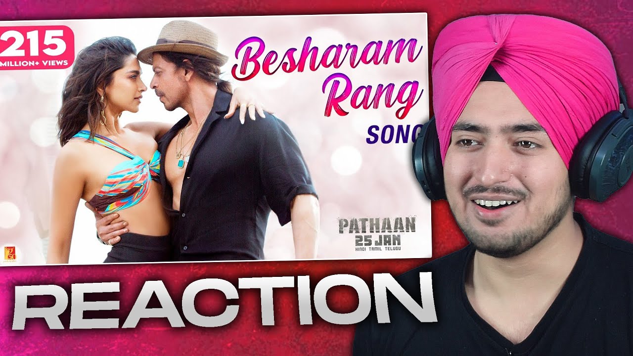 BESHARAM RANG Song REACTION!! | PATHAAN | Shah Rukh Khan, Deepika ...