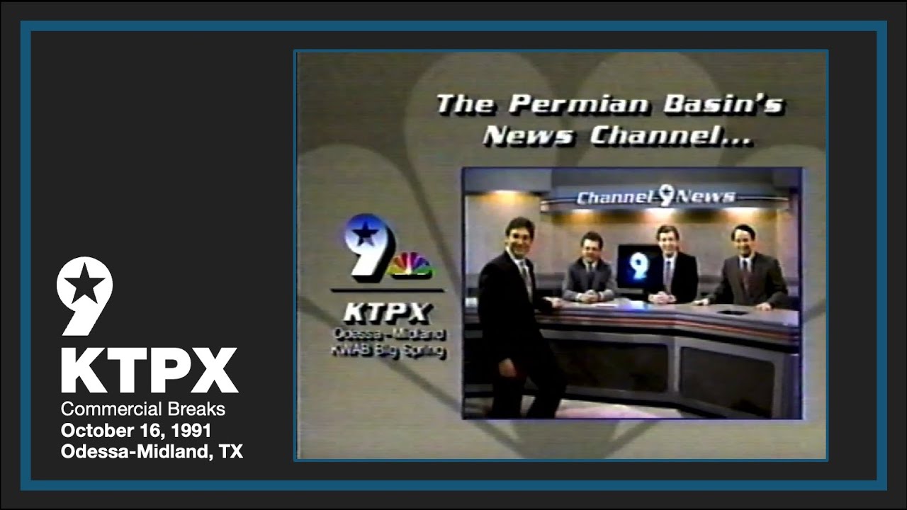KTPX/NBC Commercial Breaks (October 16, 1991) - YouTube