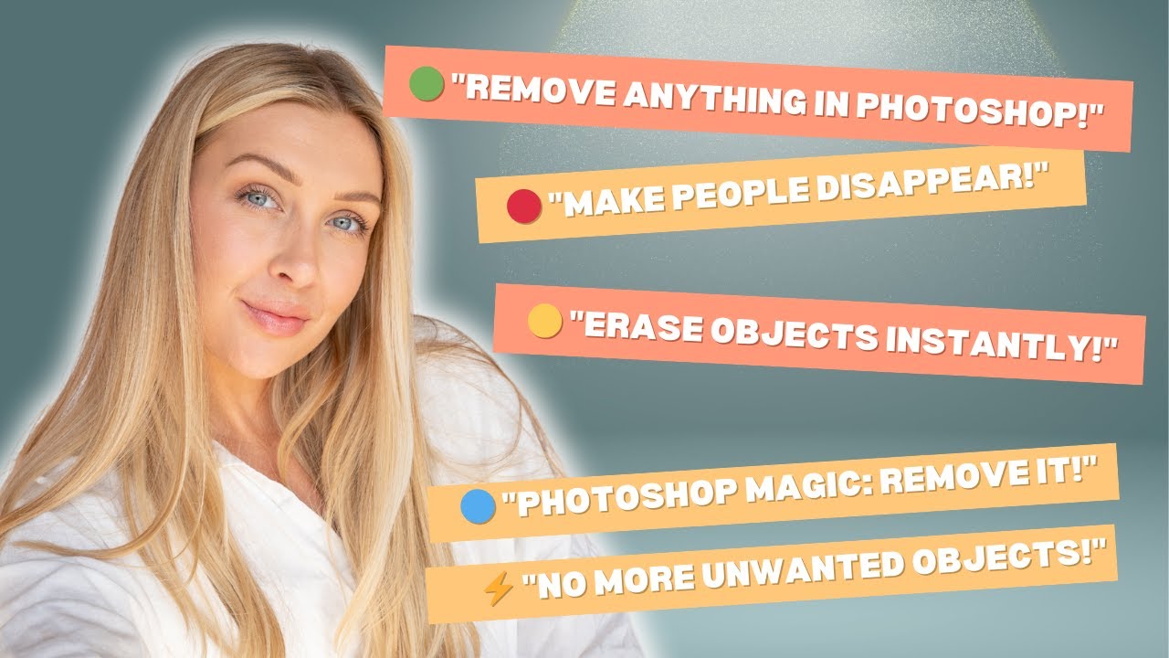 How To Remove A Person Or Object From A Photo – Photoshop Tutorial ...